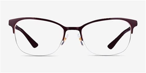 Vogue Eyewear Vo4067 Cat Eye Violet Frame Glasses For Women