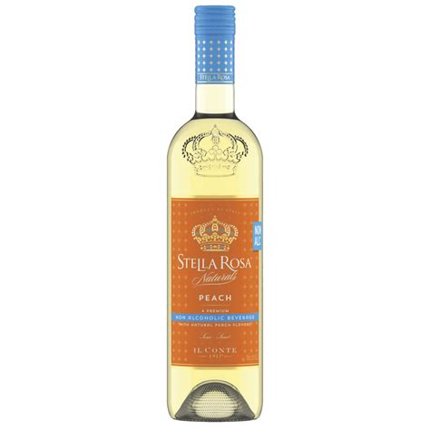 Stella Rosa Naturals Peach Non Alcoholic Wine 750 Ml