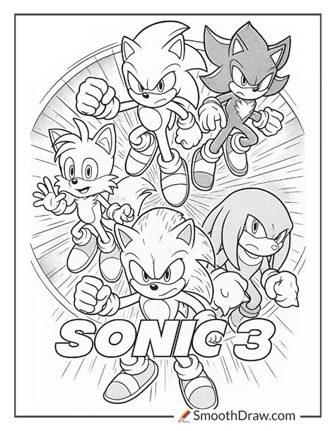Best 13 26 Sonic The Hedgehog 3 Coloring Pages Free Printables Pdf Artofit