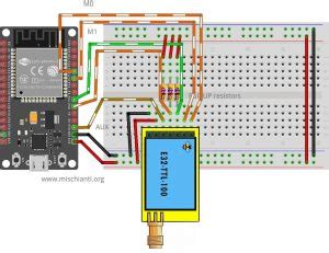 Ebyte LoRa E Per Arduino Esp O Esp WOR Wake On Radio Del Microcontrollore E Lo
