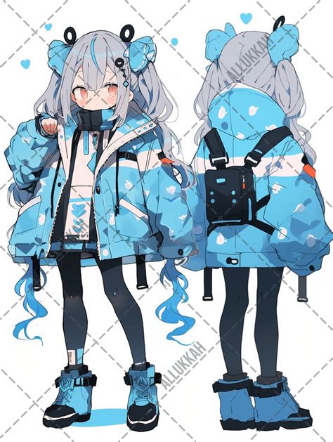 [open] Adopt 172 Waifu Blue Cute Girl By Allukkah On Deviantart