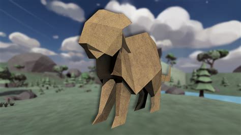 Vr Ready Optimized 3d Origami Package