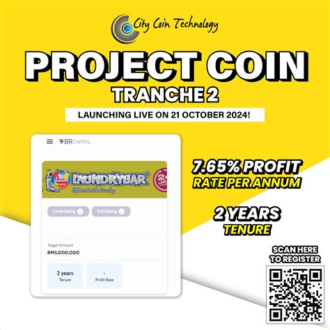 City Coin Technology Berhad To Launch Second Project Coin Tranche 2