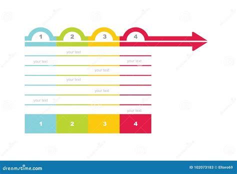 Flowchart Template Stock Vector Illustration Of Diagram