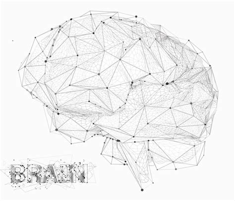 Premium Vector Threedimensional Vector Cyber Brain Neural Network Megadata Processing