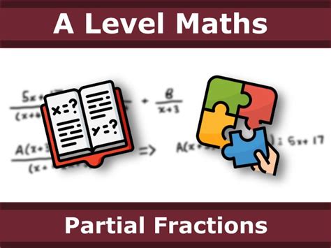 A Level Maths Partial Fractions Teaching Resources