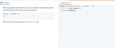 Solved E Problemm Program Py Number Int Input Enter A Chegg