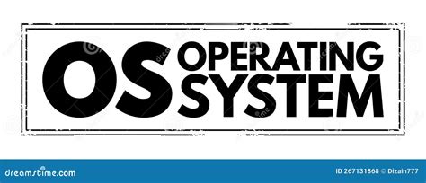 Os Operating System Is System Software That Manages Computer Hardware
