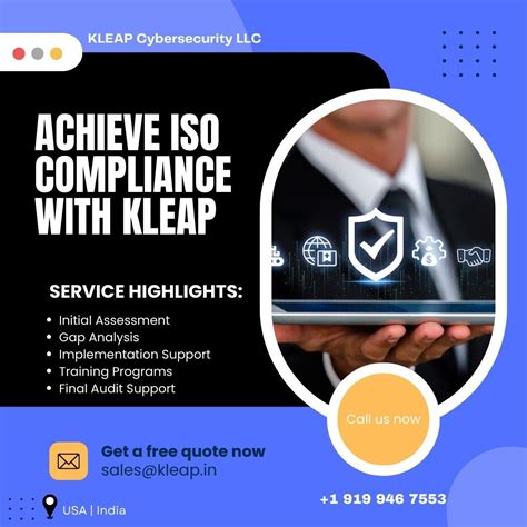 kleap technologies on linkedin isocompliance cybersecurity kleapcybersecurity