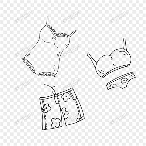 泳衣简笔画元素素材下载 正版素材401732600 摄图网
