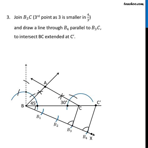 Question 6 Draw A Triangle ABC With Side BC 7 Cm B 45 A 105