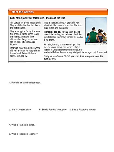 Reading Comprehension Class 2 Pdf