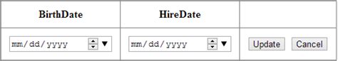 Using Html5 Date Input Type Inside Gridview Binaryintellect Knowledge