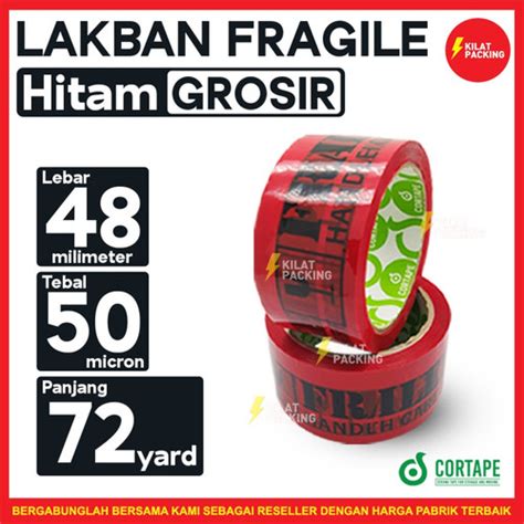 Jual Stiker Unboxing Fragile Sticker Label Video Unboxing 500pcs Per