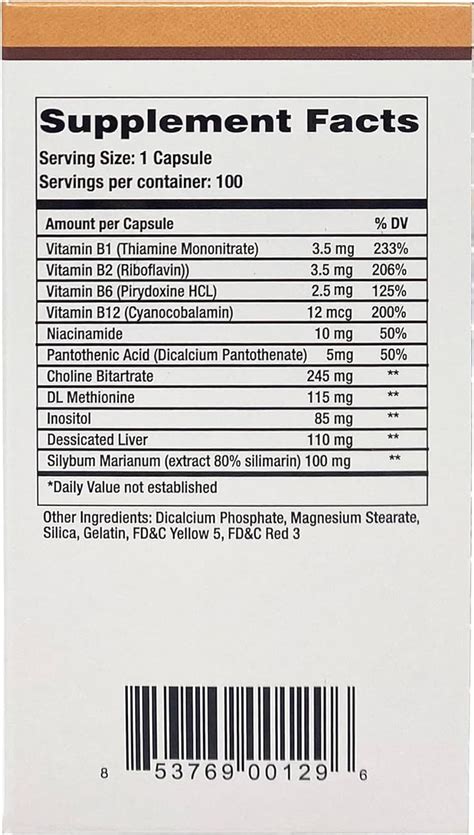 Lipochol Natural Liver Cleanser Detox Supplement Cleanse Support Liver Health 100 Tablets Bm