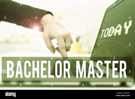 Handwriting Text Bachelor MasterAn Advanced Degree Completed After