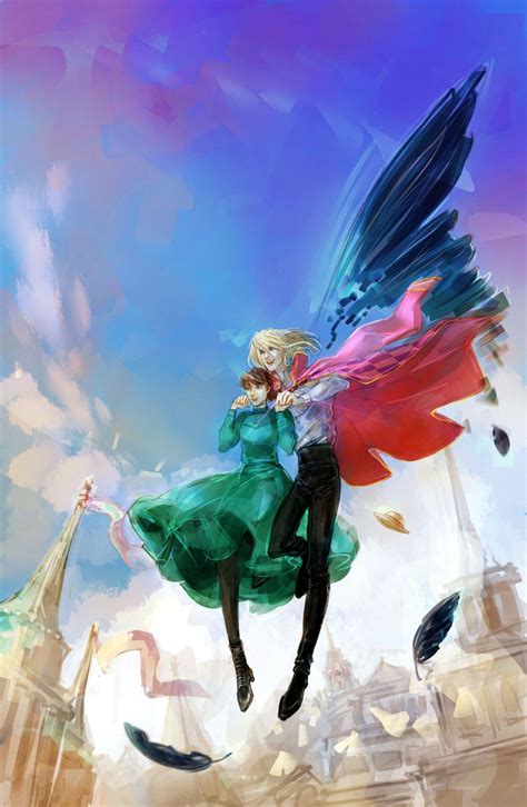 Howls Moving Castle Film Di Animazione Il Castello Errante Di Howl