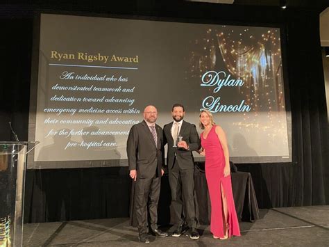 This Past Week I Had The Honor Of Receiving The Ryan Rigsby Memorial Award At The Air Methods