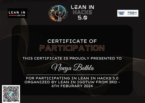 Participated In Lean In Hacks 5 0 Hackathon Navya Bathla Posted On The Topic Linkedin