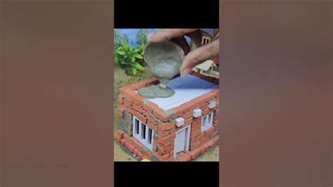 Mini House With Mini Bricks Shortsfeed Shorts Youtube