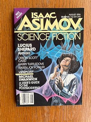 Isaac Asimovs Science Fiction August 1986 By Dozios Gardner Ed