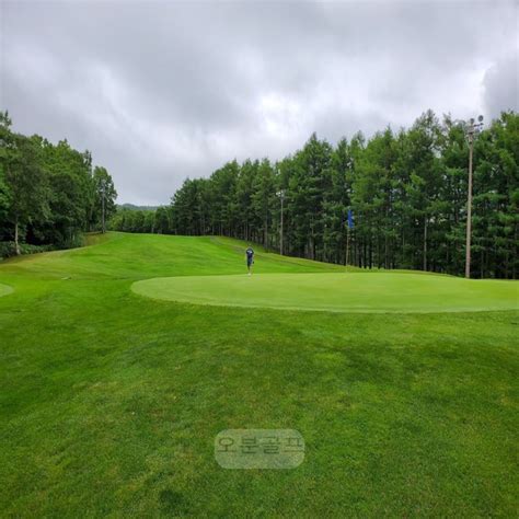 일본 북해도 루스츠 리조트 골프72 타워코스
