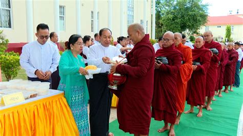 စစ်ကိုင်းတိုင်းဒေသကြီးအစိုးရအဖွဲ့မှကြီးမှူးကျင်းပသော မုံရွာမြို့ပေါ်ရှိကျောင်းတိုက်ကြီးများမ