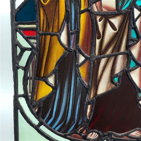 Antique Religious Stained Glass Window For Sale At 1stdibs