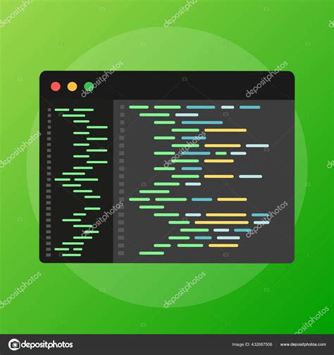Software Development Programming Coding Vector Concept Isometric Vector