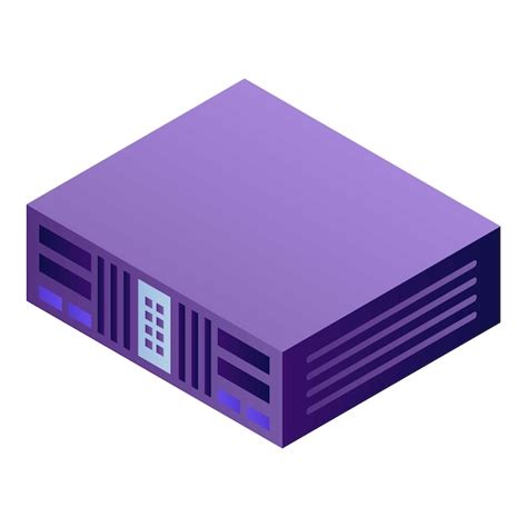 Premium Vector Server Computer Icon Isometric Of Server Computer Vector Icon For Web Design