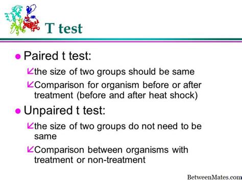 配对和非配对测试 技术 2025