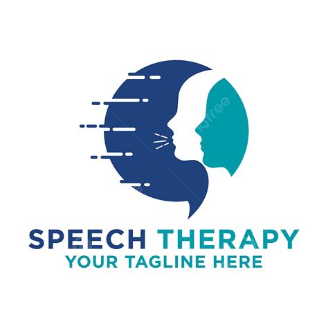 Speech Therapy Vector Design Images Speech Therapy Logo Speech