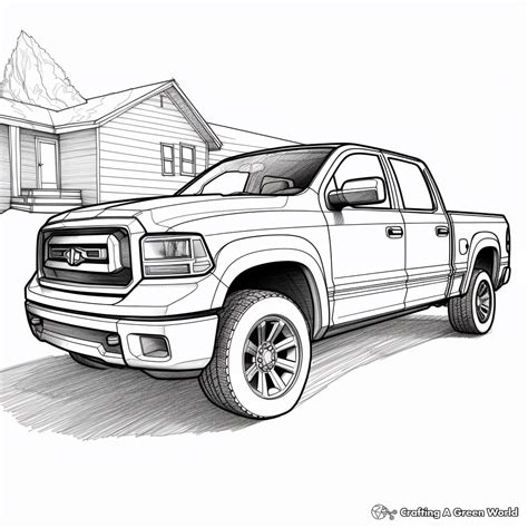 Dodge Ram Trx Coloring Page [2025]