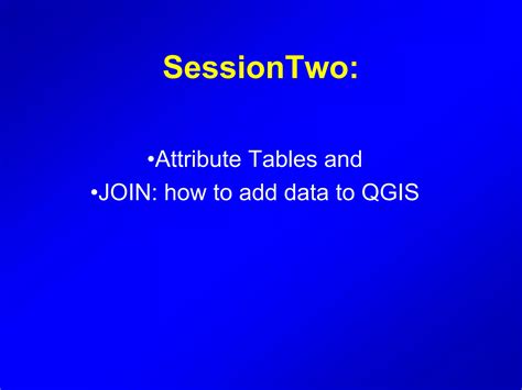 Qgis Module 2 Ppt