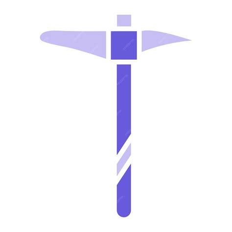 Premium Vector Pickaxe Vector Illustration