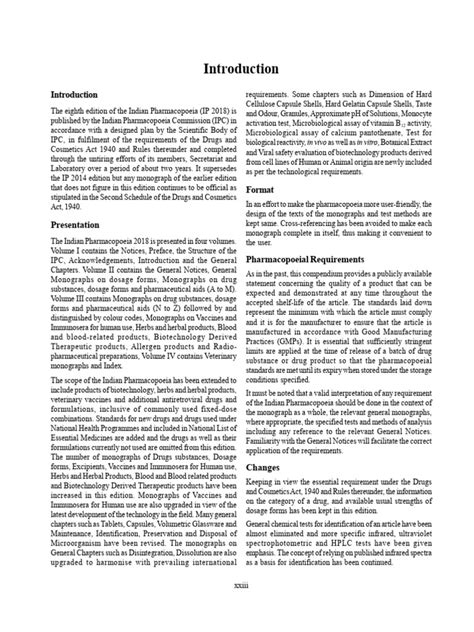 Introduction Ip 2018 Pdf Vaccines Drugs