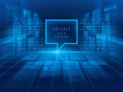 Premium Vector Abstract Digital Cyberspace And Light Lines Network Connections Concept