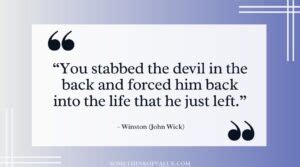 Best John Wick Quotes From The Franchise Some Think Of Value