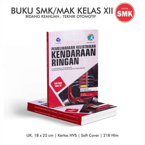 Jual Buku Smk Mak Kelas Xii Bidang Teknik Otomotif Pemeliharaan Mesin Kelistrikan Sasis