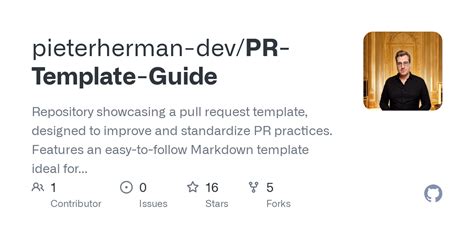 Pr Template Guide Github Pull Request Template Md At Main · Pieterherman Dev Pr Template Guide