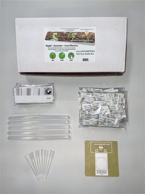 Microbiometer® 100 Test Refill Kit Usa Microbiometer