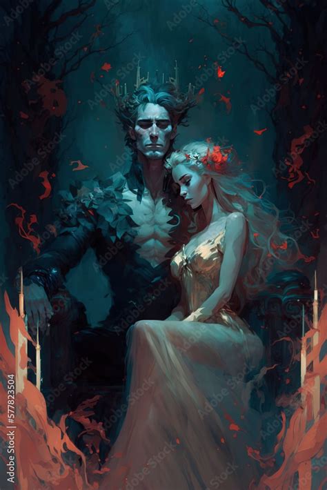 Hades And Persephone Painting