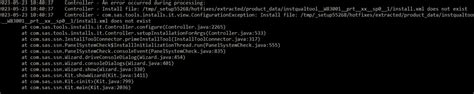 Issue Has Been Encountered With Your Sas Software Depot That Cannot Be