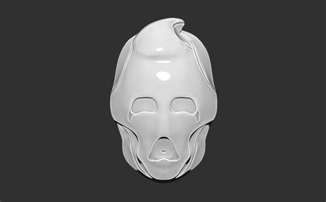 Stl File Ghost Mask・3d Printer Design To Download・cults