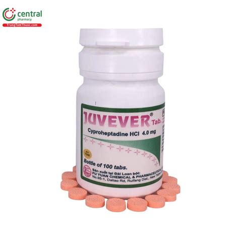 Thuốc Juvever Tab 4mg điều Trị Viêm Mũi Dị ứng Dị ứng Da