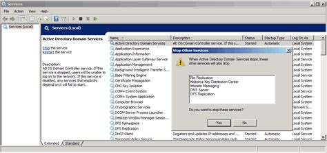 Windows Server 2008 Restartable Active Directory Domain Services Ad