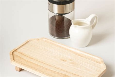 쟁반·바구니 고무나무 물결 다각형 트레이 오늘의집 쇼핑