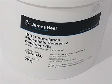 Ece Formulation Phosphate Reference Detergent B Without Optical Brightener Store James Heal