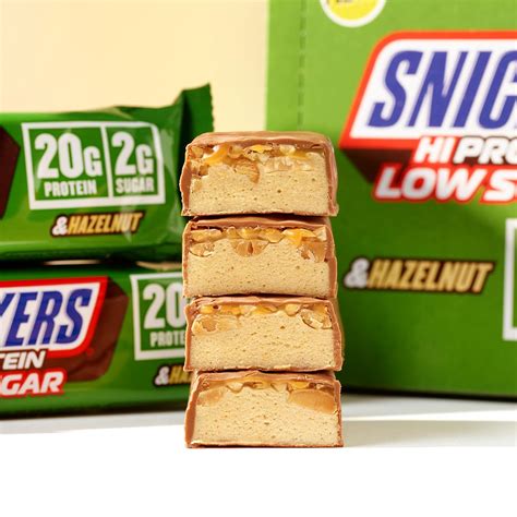 Snickers High Protein Low Sugar Bars Only 2g Of Sugar Per Bar