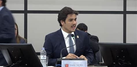 Luiz Neto é O Novo Líder Do Prefeito Na Câmara Fogueteiro Foi Para A Mesa